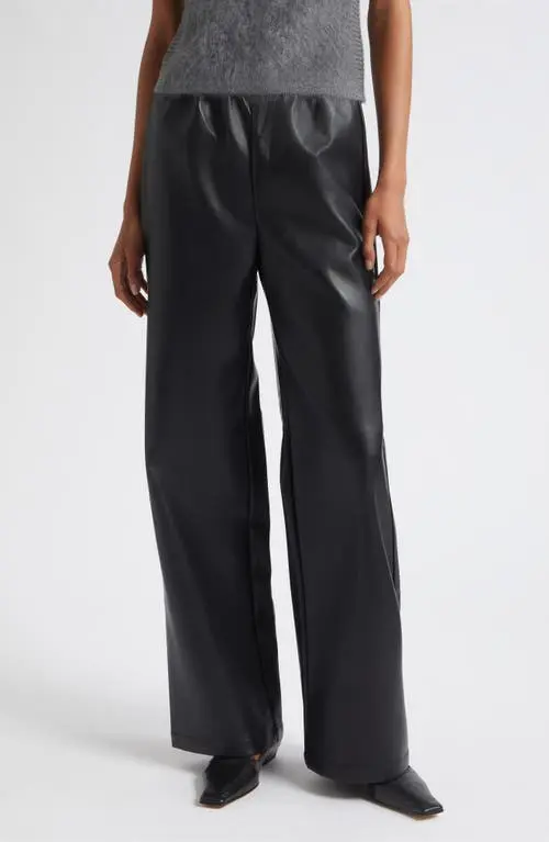 TOCCIN Mick Pull-on Faux Leather Pants