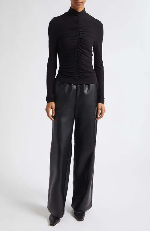 TOCCIN Mick Pull-on Faux Leather Pants