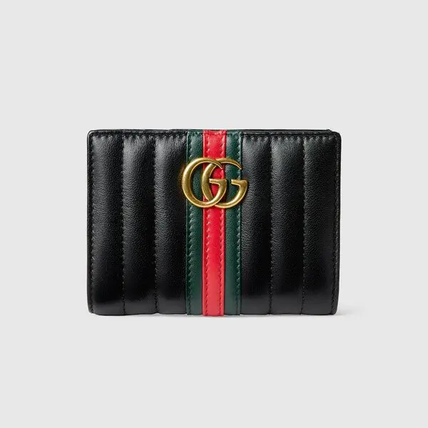 Gucci Gg Marmont Small Wallet Leather
