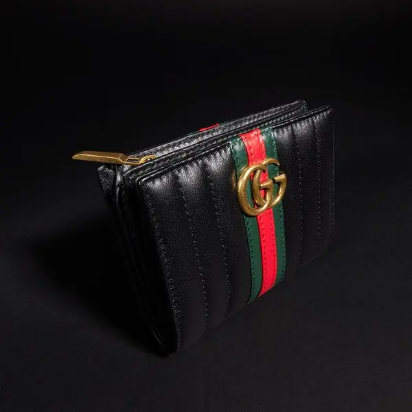 Gucci Gg Marmont Small Wallet Leather