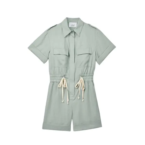 DĀL THE LABEL Technical Twill Playsuit