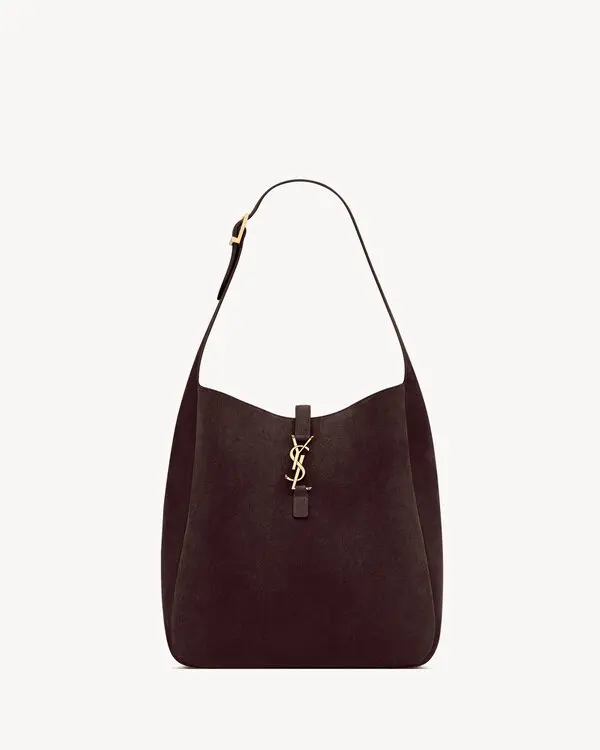 Saint Laurent Le 5 À 7 Supple Large In Suede - Arabica