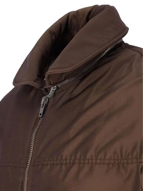 LEMAIRE Polo Ralph Lauren Cotton Canvas Zip Up Jacket - Brown
