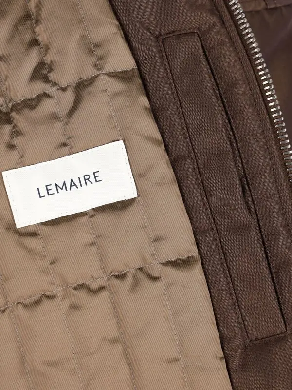 LEMAIRE Polo Ralph Lauren Cotton Canvas Zip Up Jacket - Brown