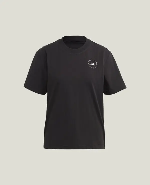 Stella McCartney X Adidas Sportswear Logo T-shirt - Black