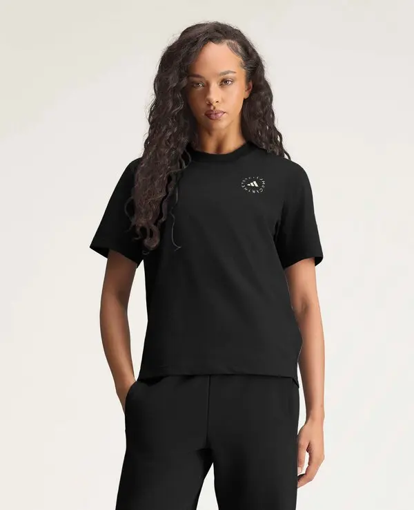 Stella McCartney X Adidas Sportswear Logo T-shirt - Black