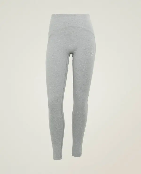 Stella McCartney Adidas Studio Cotton Leggings - Grey