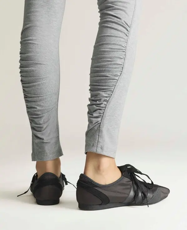 Stella McCartney Adidas Studio Cotton Leggings - Grey