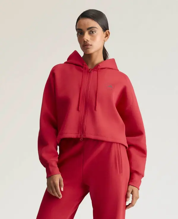 Stella McCartney X Adidas Sportswear Cropped Hoodie