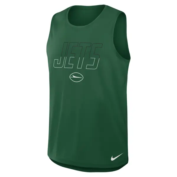Nike New York Jets Dri-fit Nfl Tank Top