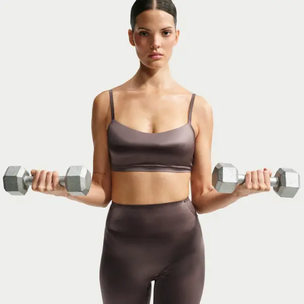 Nike Skims Satin Shine Scoop Cami Bra
