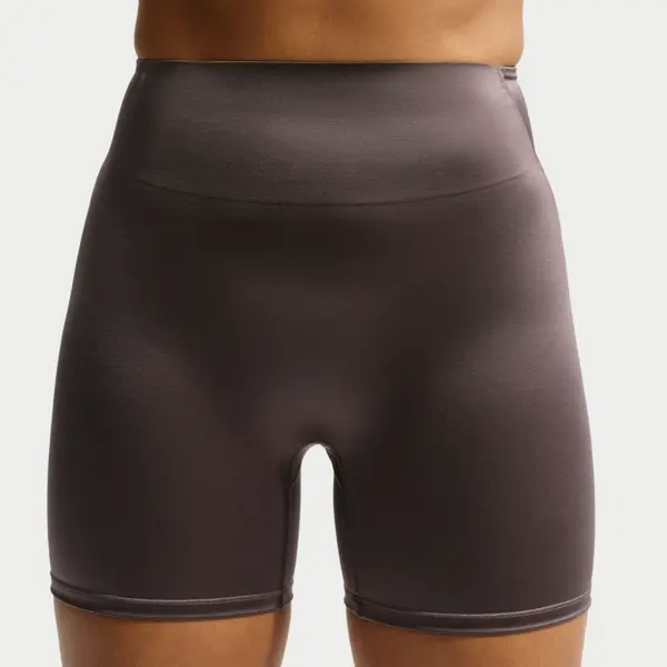 Nike Skims Satin Shine High-waisted 5" Biker Shorts