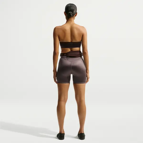 Nike Skims Satin Shine High-waisted 5" Biker Shorts