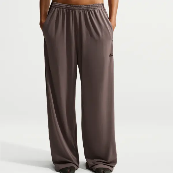 Nike Skims Stretch Knit Wide-leg Pants