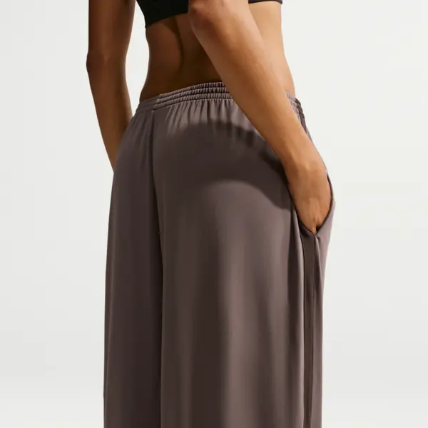 Nike Skims Stretch Knit Wide-leg Pants