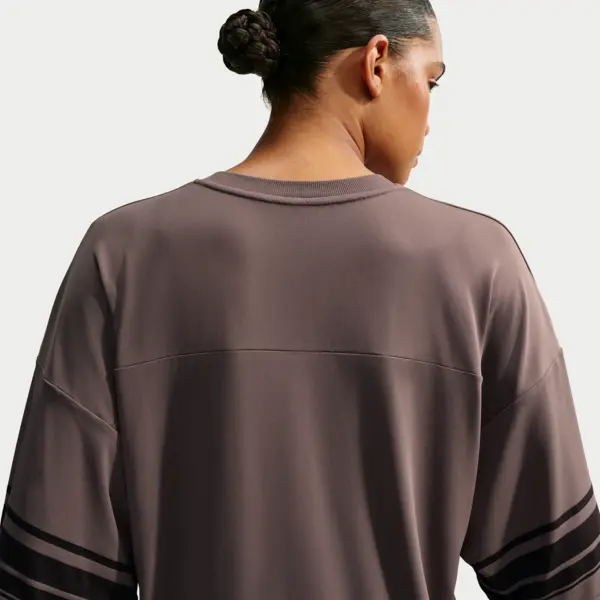 Nike Skims Stretch Knit Oversized V-neck Top