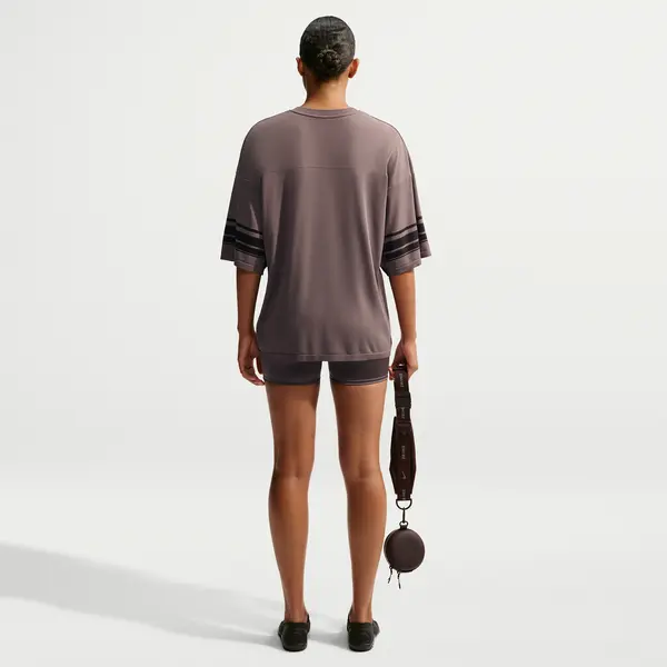 Nike Skims Stretch Knit Oversized V-neck Top