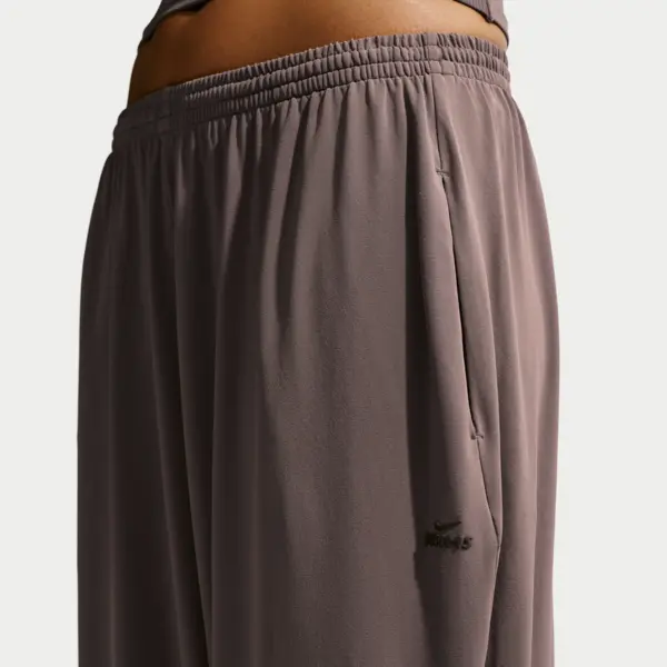 Nike Stretch Knit Flowy Pants With Cuffed Ankles