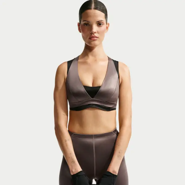 Nike Skims Satin Shine Halter Bra