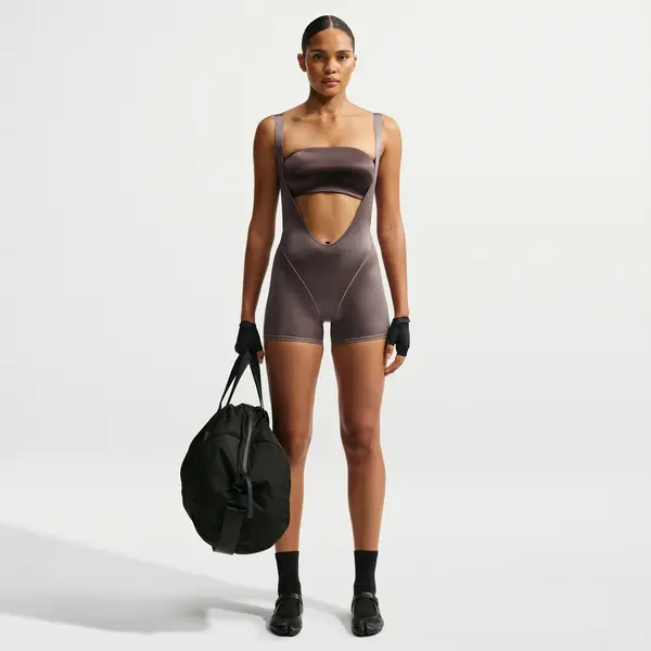 Nike Skims Satin Shine Suspender 3" Shorts