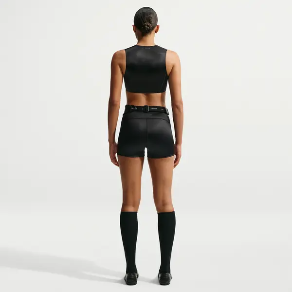 Nike Skims Satin Shine Mid-rise Boyshorts