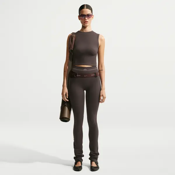 Nike Skims Ribbed Seamless Muscle Tank Top - Brown