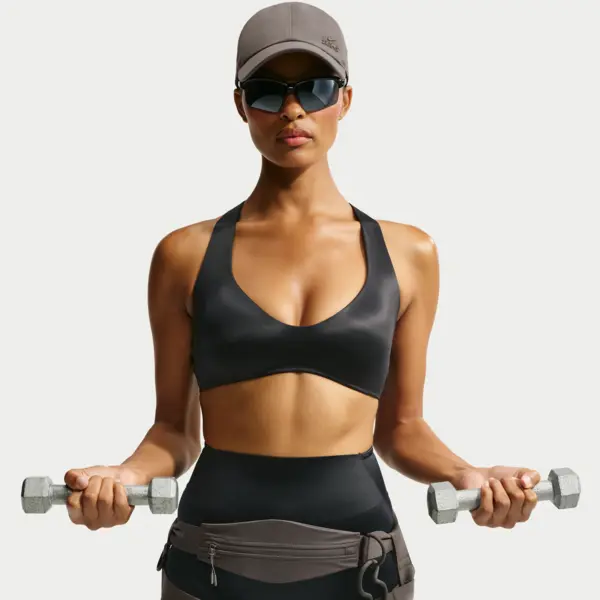 Nike Skims Satin Shine Plunge Bra