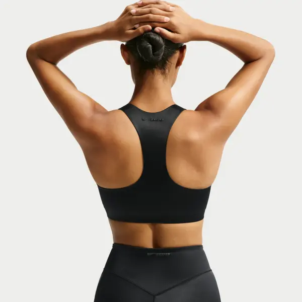 Nike Skims Satin Shine Front-zip Bra