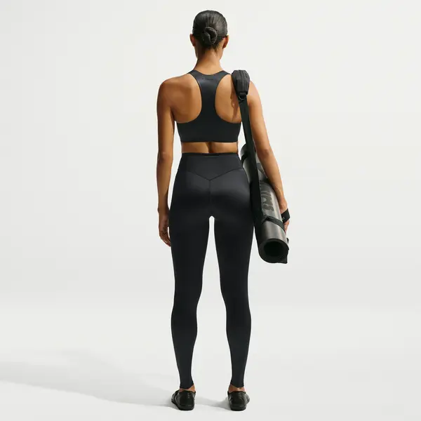 Nike Skims Satin Shine Front-zip Bra
