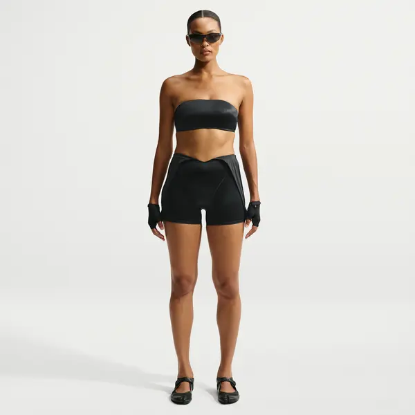 Nike Skims Satin Shine Suspender Shorts