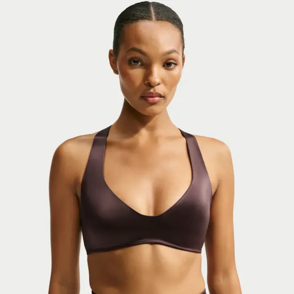 Nike Skims Satin Shine Plunge Bra