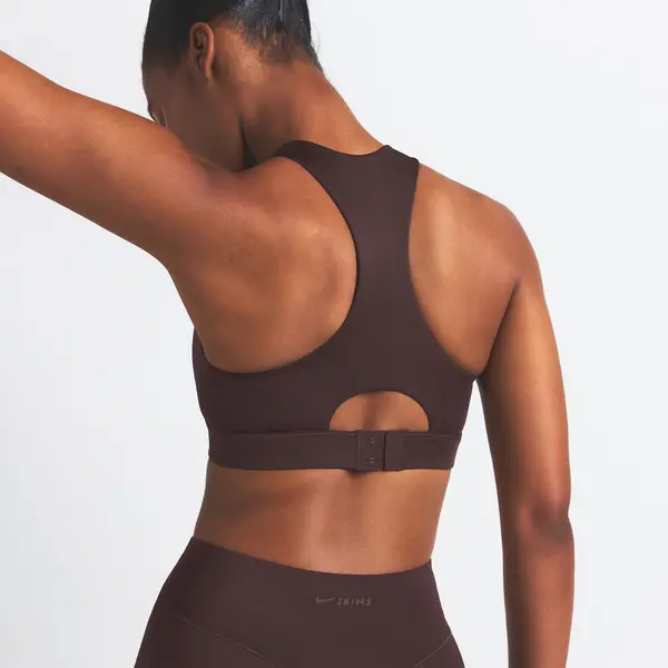 Nike Skims Satin Shine High-neck Bra