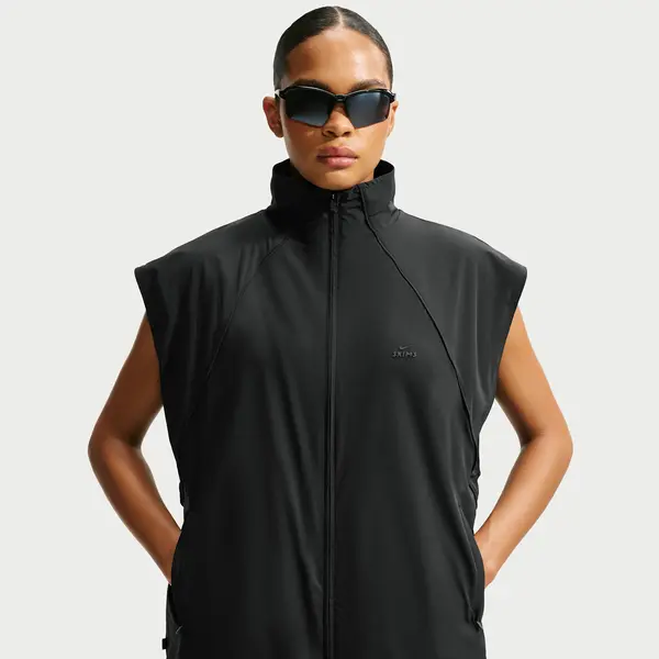 Nike Skims Stretch Nylon Oversized Vest - Black
