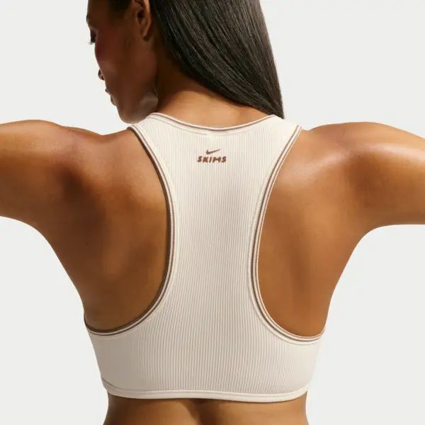 Nike Skims Ribbed Seamless Racerneck Bra