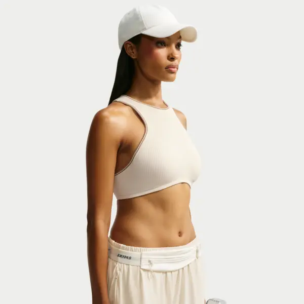 Nike Skims Ribbed Seamless Racerneck Bra