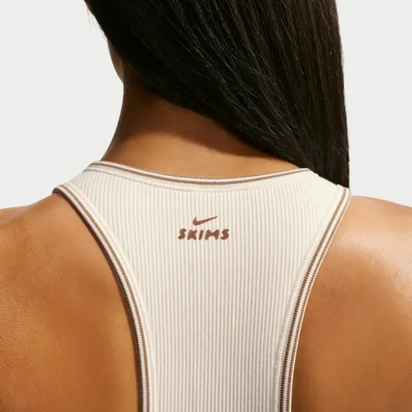 Nike Skims Ribbed Seamless Racerneck Bra