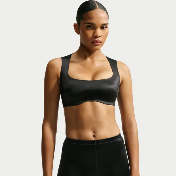 Nike Skims Satin Shine Open-scoop Bra