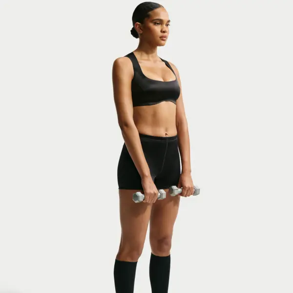 Nike Skims Satin Shine Open-scoop Bra