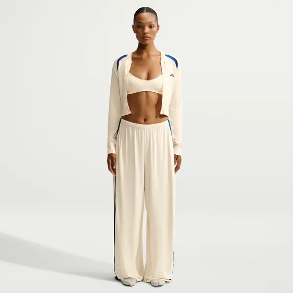 Nike Skims Stretch Knit Wide-leg Pants
