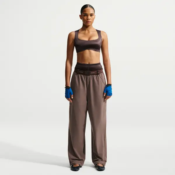 Nike Skims Satin Shine Open-scoop Bra