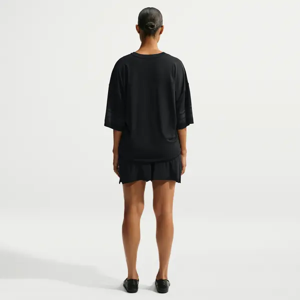 Nike Skims Stretch Knit Oversized V-neck Top