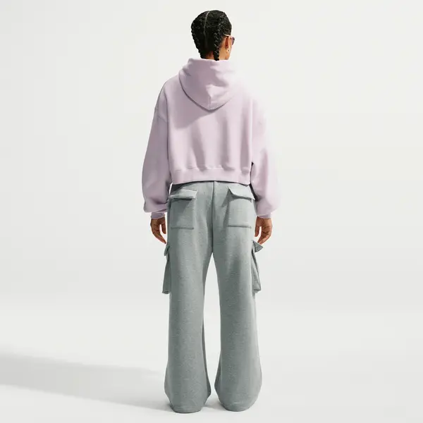 Nike Studio Fleece Medium Weight Oversized High-rise Cargo Pants