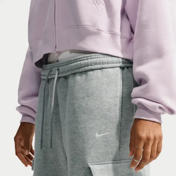 Nike Studio Fleece Medium Weight Oversized High-rise Cargo Pants