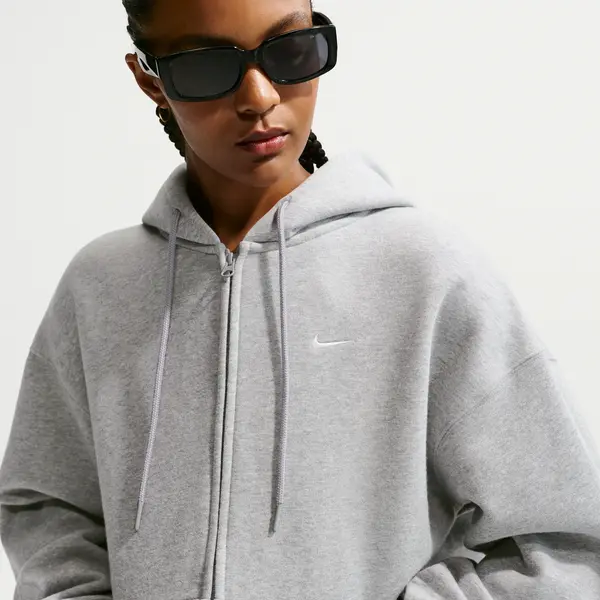 Nike Studio Fleece Oversized Full-zip Hoodie