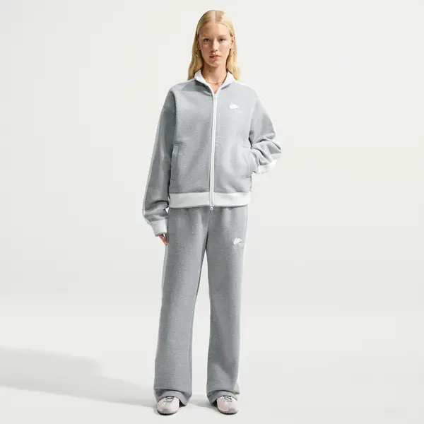 Nike Studio Fleece Medium Weight Track Pants - Grey