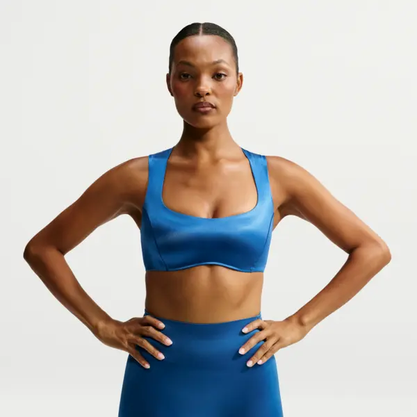 Nike Skims Satin Shine Open-scoop Bra