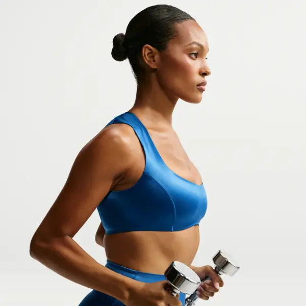 Nike Skims Satin Shine Open-scoop Bra