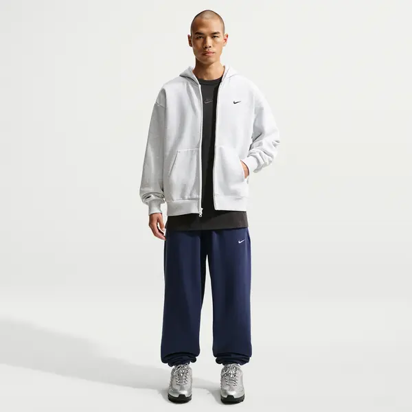Nike Solo Fleece Full-zip Hoodie - Brown