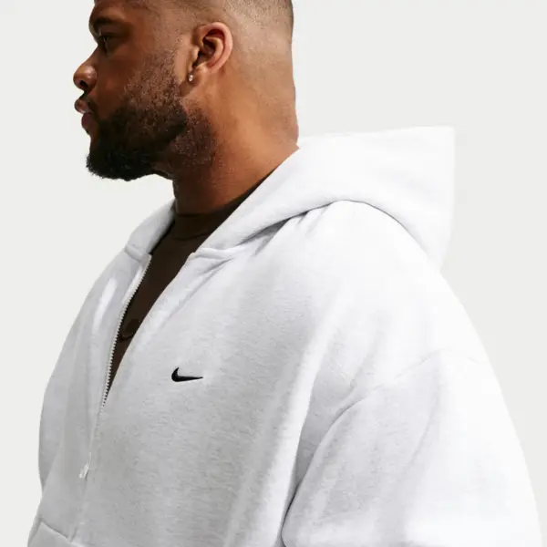 Nike Solo Fleece Full-zip Hoodie - Brown