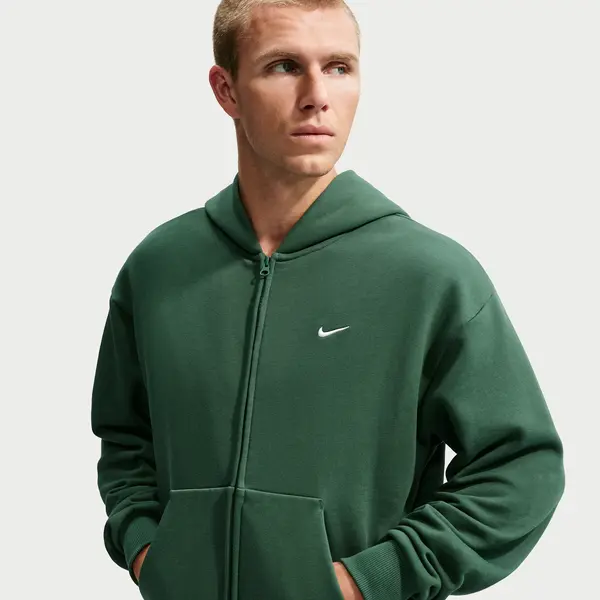 Nike Solo Fleece Full-zip Hoodie - Green
